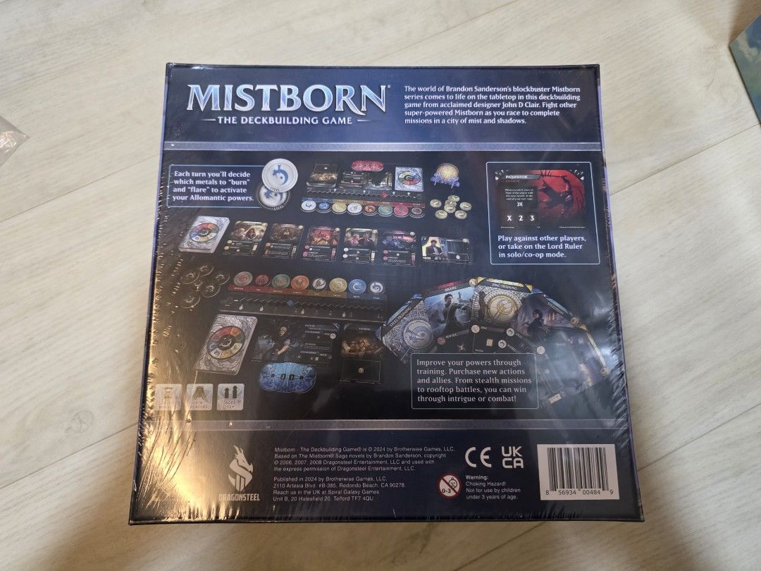 Mistborn: The Deckbuilding Game Board Game, Toys & Collectibles, Toys ...