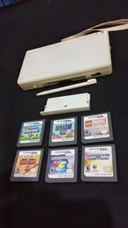 Modded Nintendo DSi White with Game Cartridges, Video Gaming, Video ...