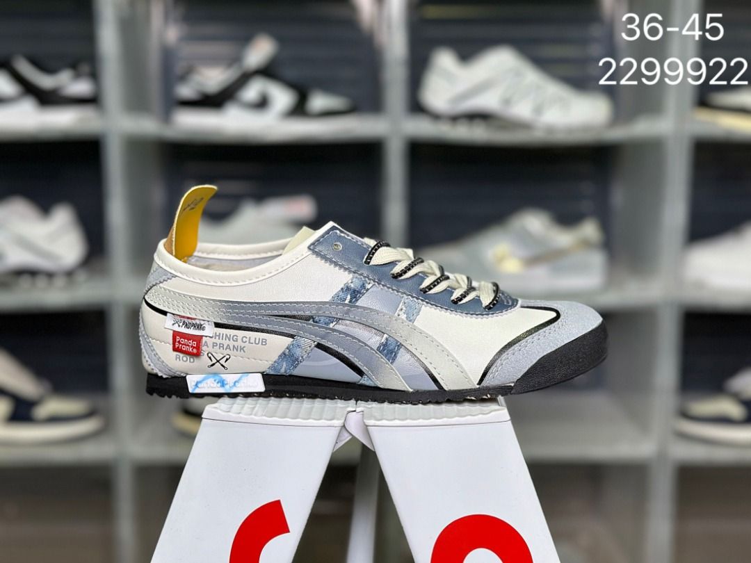 Onitsuka Tiger Mexico 66 x Panda Prank Blue White Sneakers Unisex ...