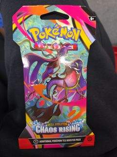 SHRINKED Pokemon TCG Mega Evolution Chaos Rising Booster Bundle (6 ...