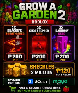 Grow a Garden 2 Seeds, Pets, Gears, and Sheckles, Video Gaming, Gaming ...