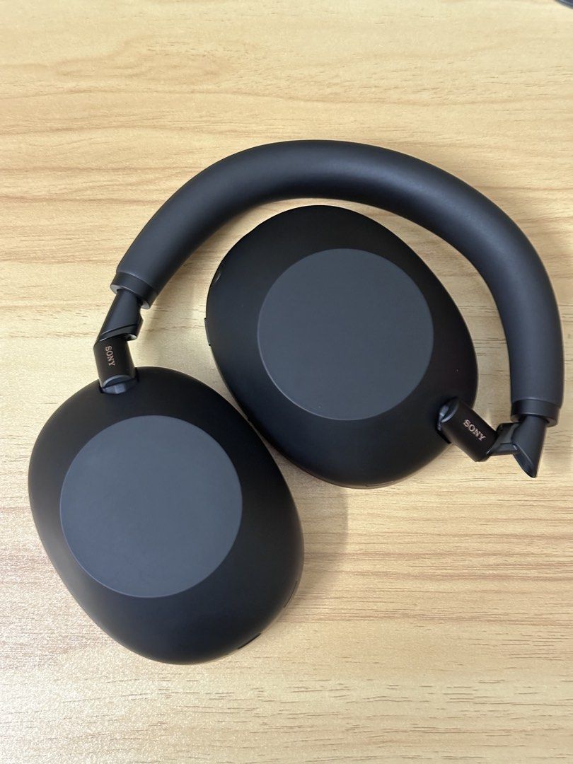 Sony WH-1000XM6 Noise Cancelling Headphones Black With Exclusive Wooden ...