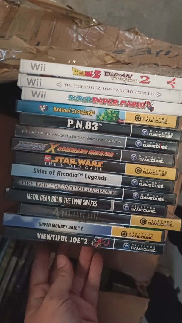 Wii & GameCube Games Bundle - Dragon Ball Z, Zelda, Star Wars & More ...