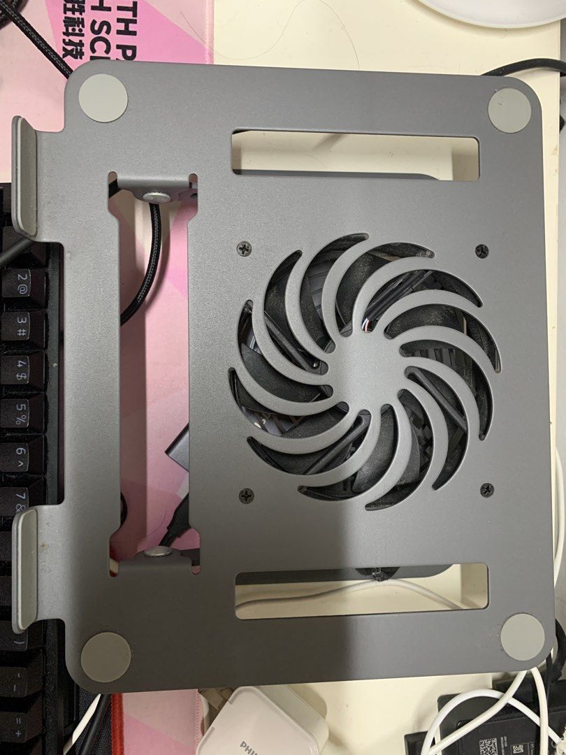 Adjustable Laptop Stand with Cooling Fan, Computers & Tech, Laptops ...