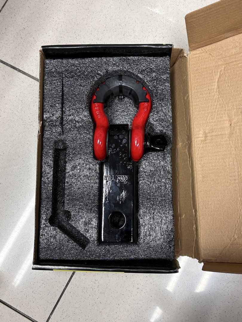 AUTOBOTS Shackle Hitch Receiver Set 2" 3/4" D-Ring Shackle, Car Parts ...