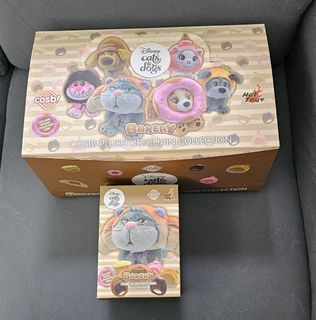 【收】Hot Toys Disney Cats & Dogs Bakery Series Marie Cosbi Plush Keychain ...