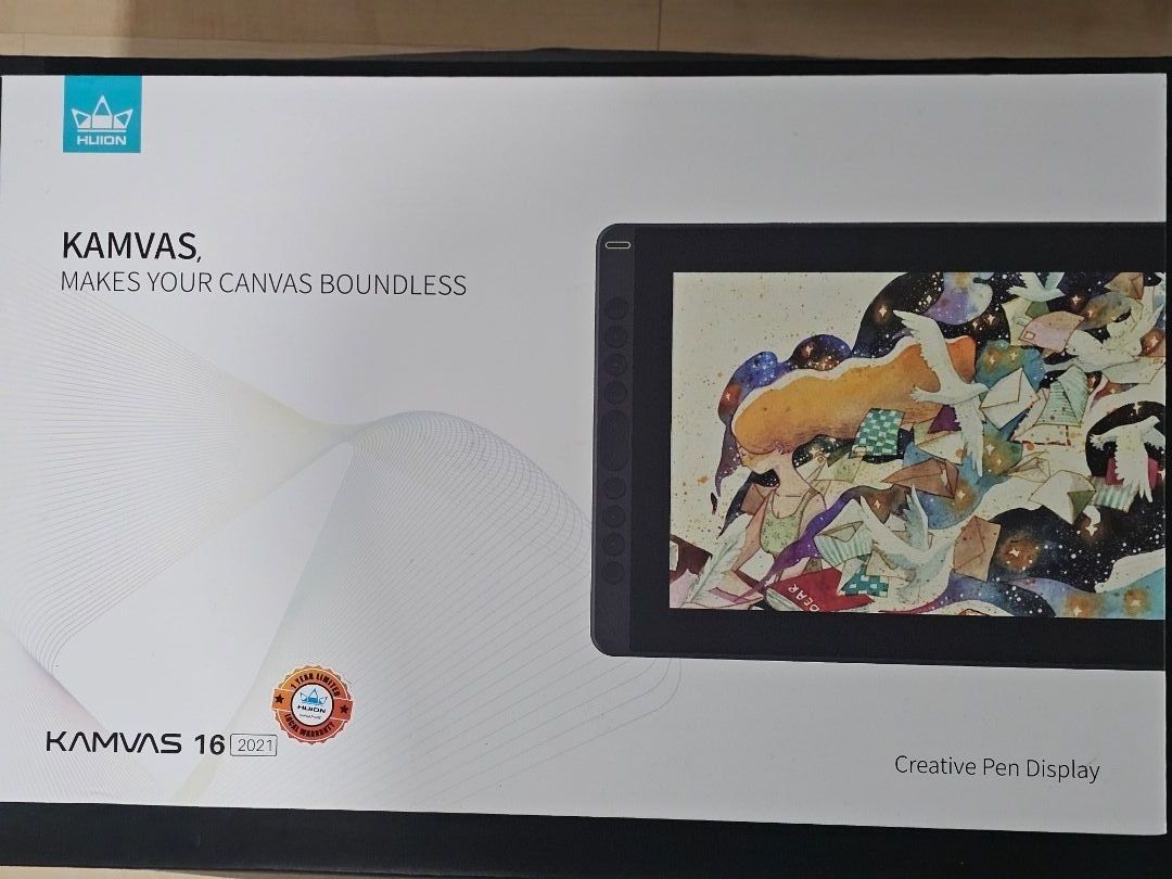 HUION KAMVAS 16 Creative Pen Display, Computers & Tech, Laptops ...