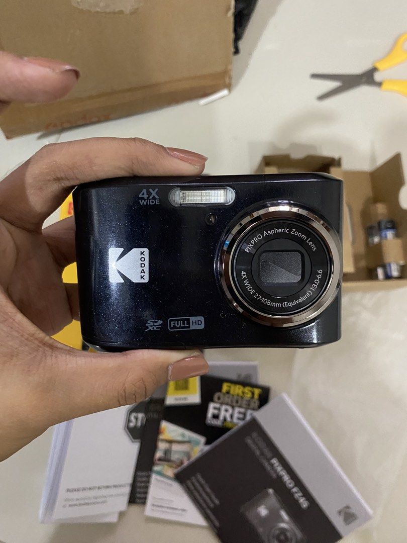 Kodak Pixpro FZ45 Digital Camera 16MP 4X Wide, Photography, Cameras on ...