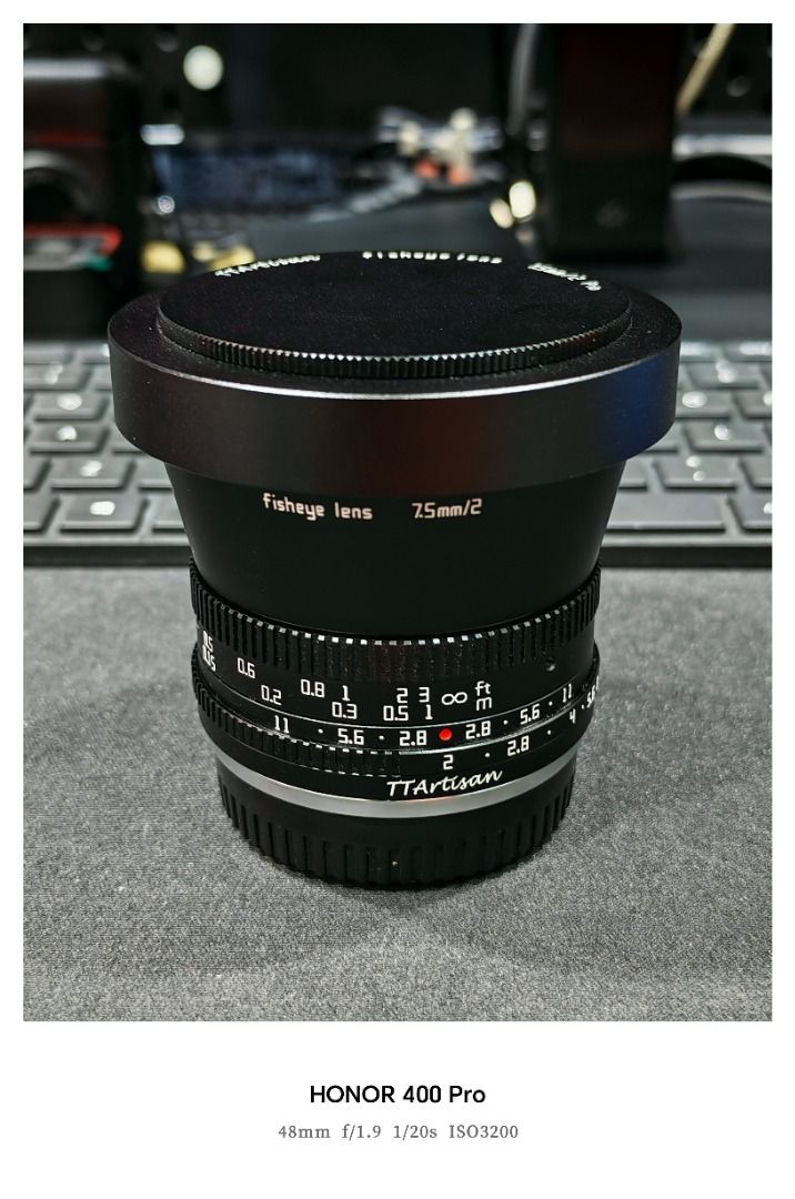 TTArtisan 7.5mm F2 Fisheye Lens - Fuji X mount, Photography, Lens ...