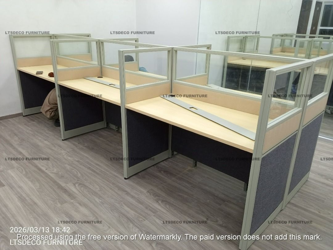 WORKSTATION TABLES OFFICE PARTITIONS, Furniture & Home Living, Office ...