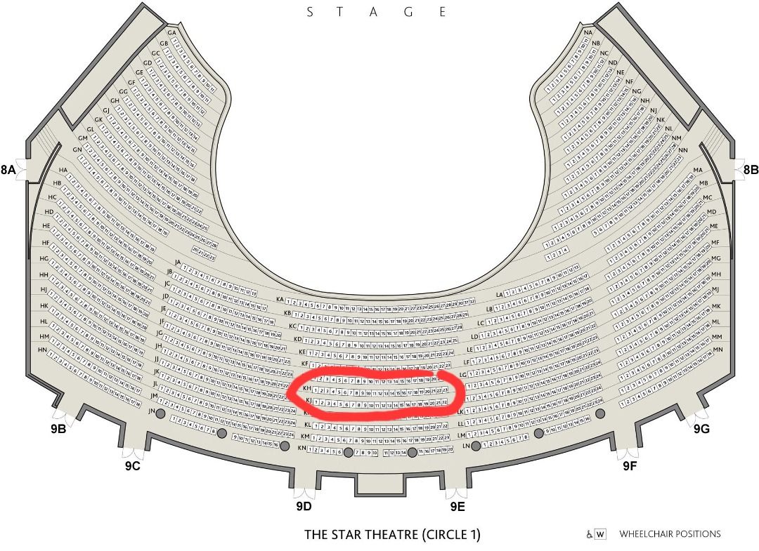 5SOS EAS Tour SG - Day 1 (16 nov) Section K, Tickets & Vouchers, Event ...