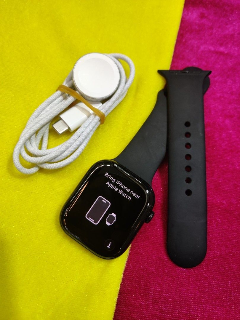 超長保養 Apple Watch Series 11 46mm GPS Jet Black , HK Version , 100% ...