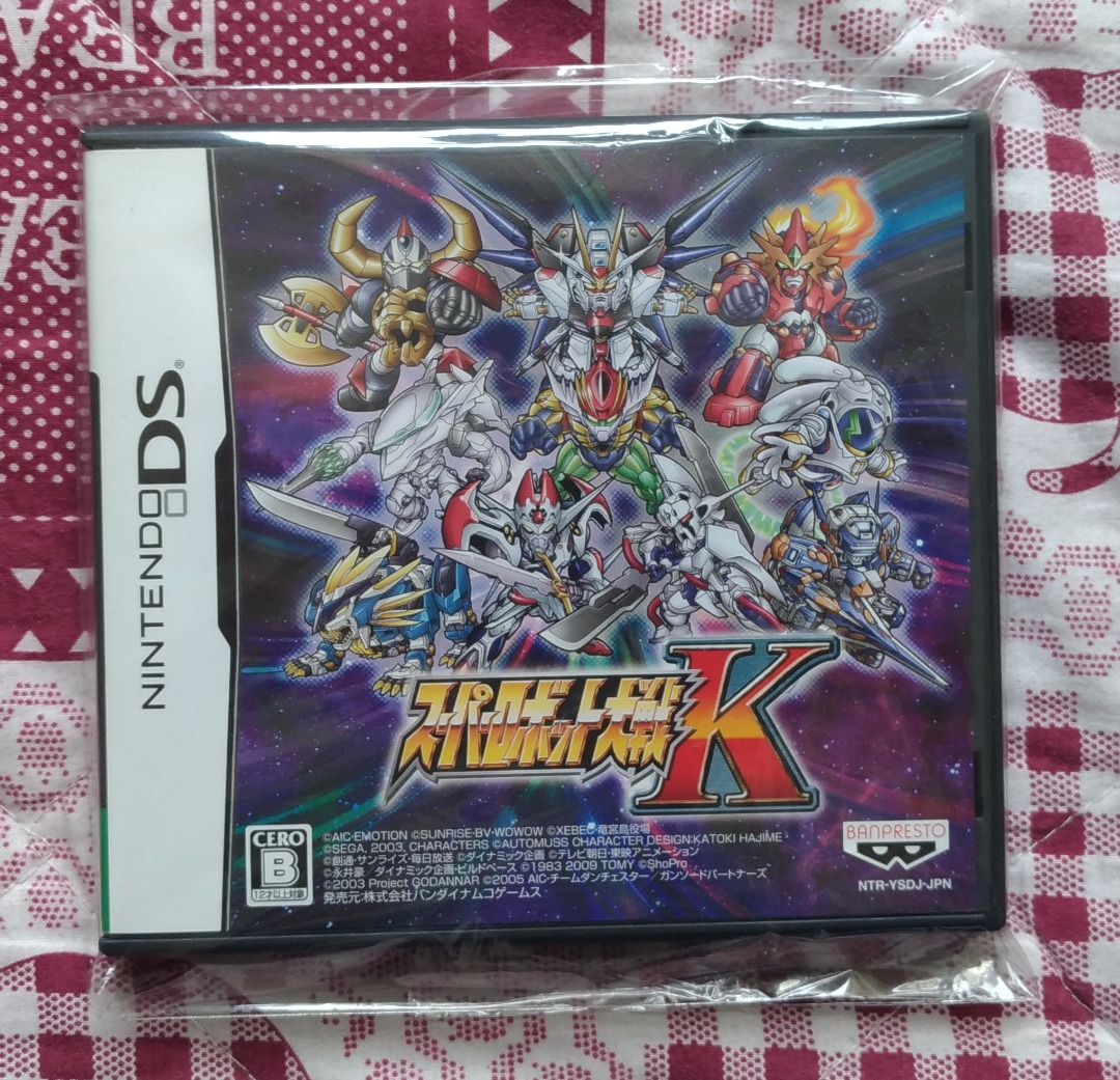 日版 NDS - 超級機器人大戰 K ( SRW 超級機械人大戰K 機戰 Super Robot Taisen K 3DS 主機可玩 ...