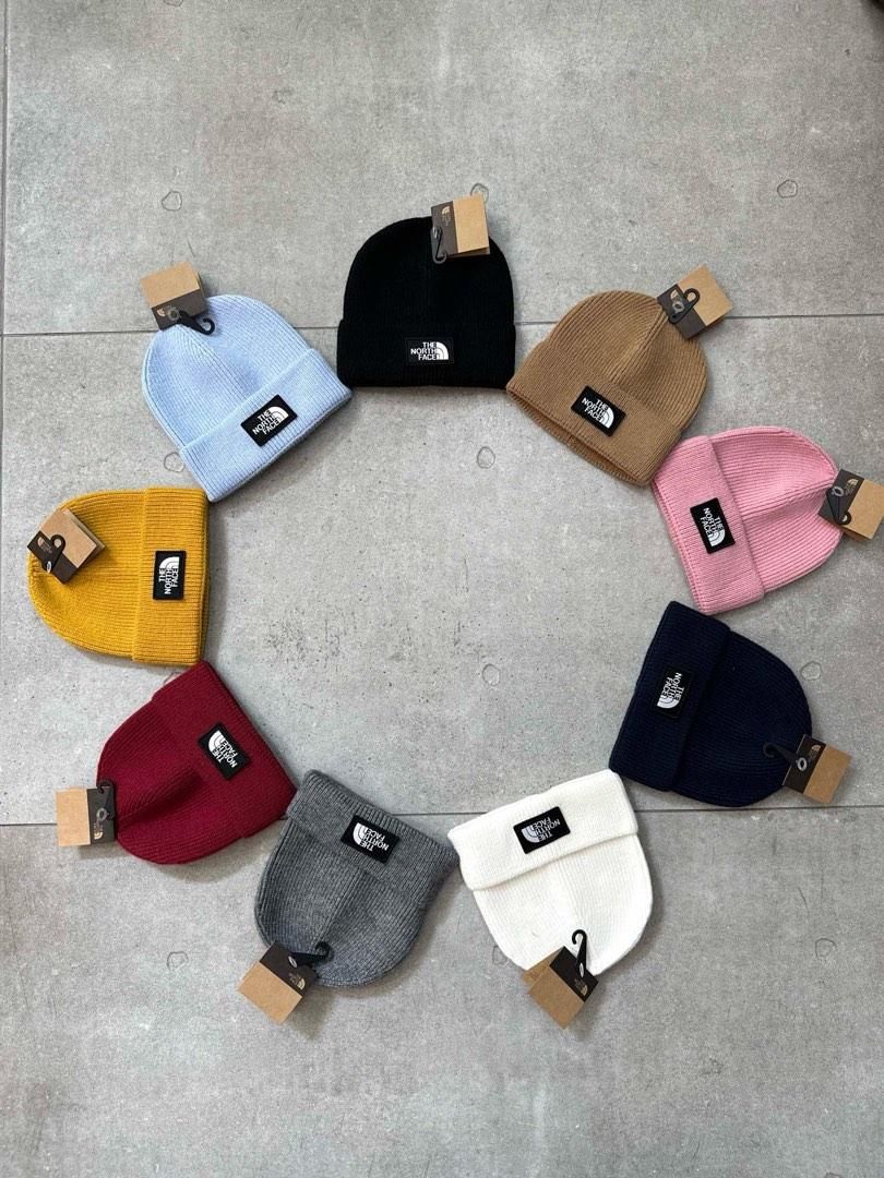 外國預訂 The North Face 刺繡Box Logo 冷帽 多色選, 女裝, 手錶及配件, 帽 - Carousell