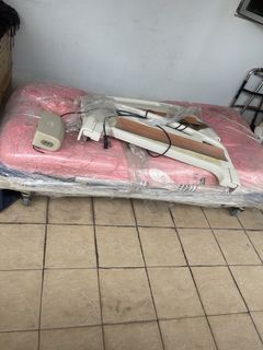 Adjustable Hospital Bed with Remote Control, Furniture & Home Living ...