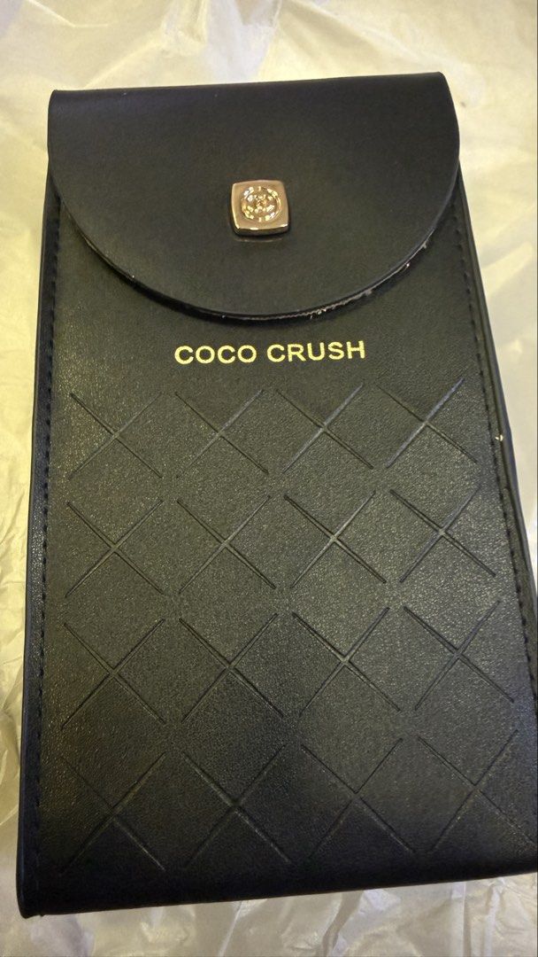Chanel Coco Crush Phone Pouch Bag Black, Luxury, Bags & Wallets on ...