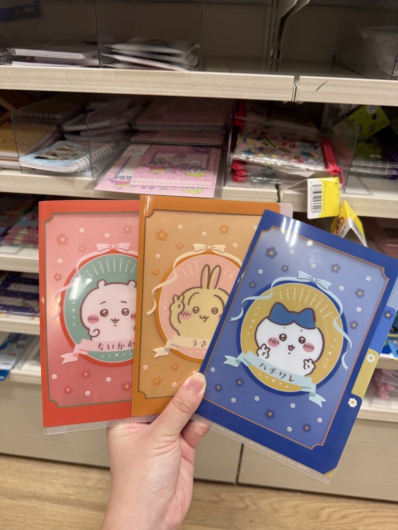 ちいかわ Chiikawa Usagi兔兔 小八 A6分頁文件夾, 興趣及遊戲, 手作＆自家設計, 文具 - Carousell