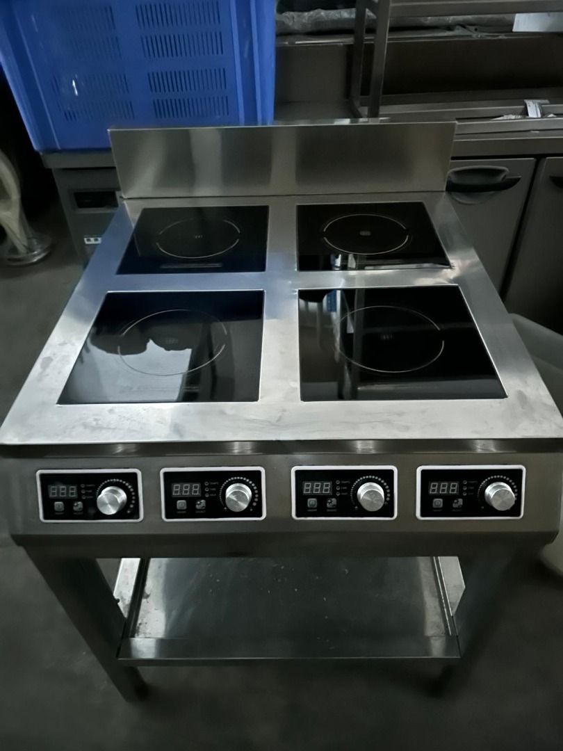 Commercial 4 Burner Induction Cooker, TV & Home Appliances, Kitchen ...