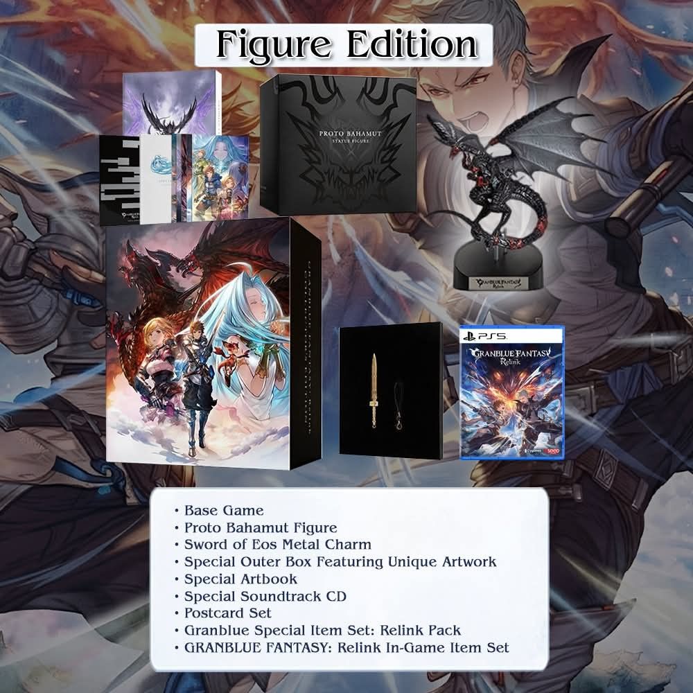 Granblue Fantasy Relink Collector's / Figure Edition (PS5) Upgradeable ...