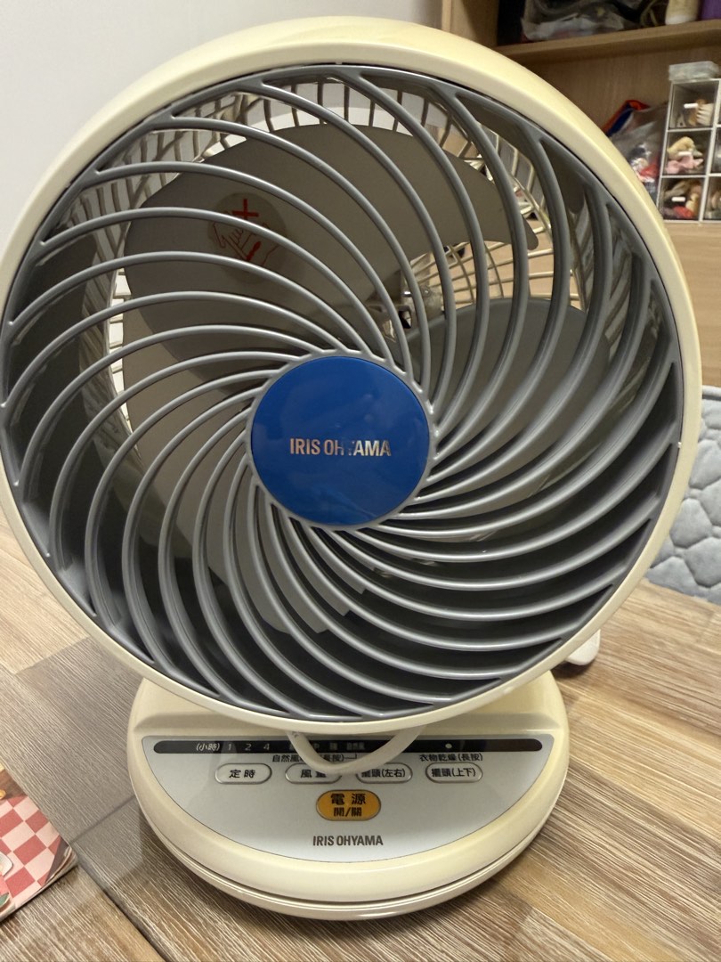 IRIS OHYAMA Desk Fan - IRIS OHYAMA WOOZOO PCF-C18T 對流 循環 風扇, 家庭電器, 其他家庭 ...