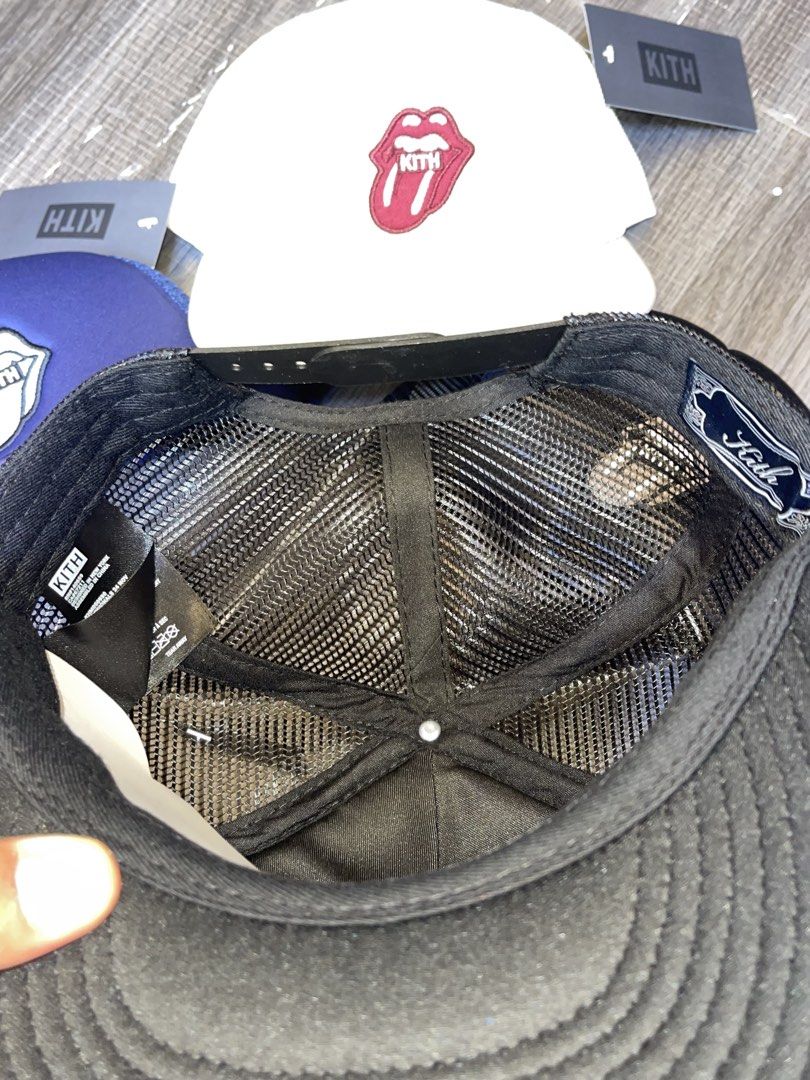 Kith x Rolling Stones Trucker Hats, Men's Fashion, Watches ...
