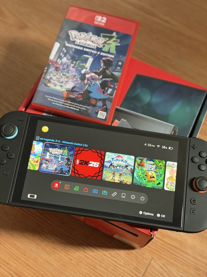 Nintendo Switch 2 with Pokemon ZA Legends bought June 9, 2026, Video ...