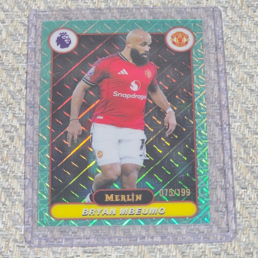 [NUMBERED] Bryan Mbeumo /199 Topps Merlin 2025-2026 Premier League ...