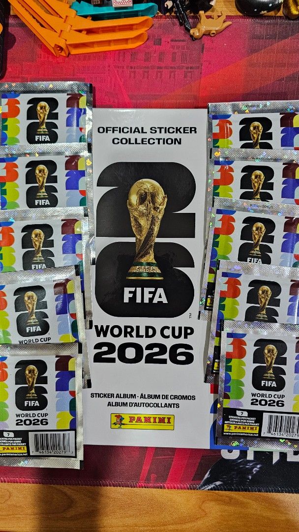 Panini FIFA World Cup 2026 Official Sticker Collection Packs, Hobbies ...