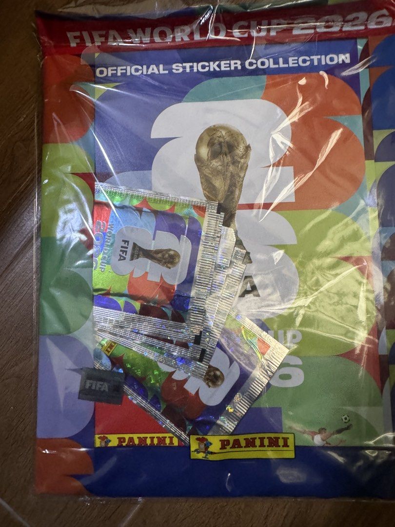 Panini FIFA World Cup 2026 Official Sticker Collection Album & Packs ...