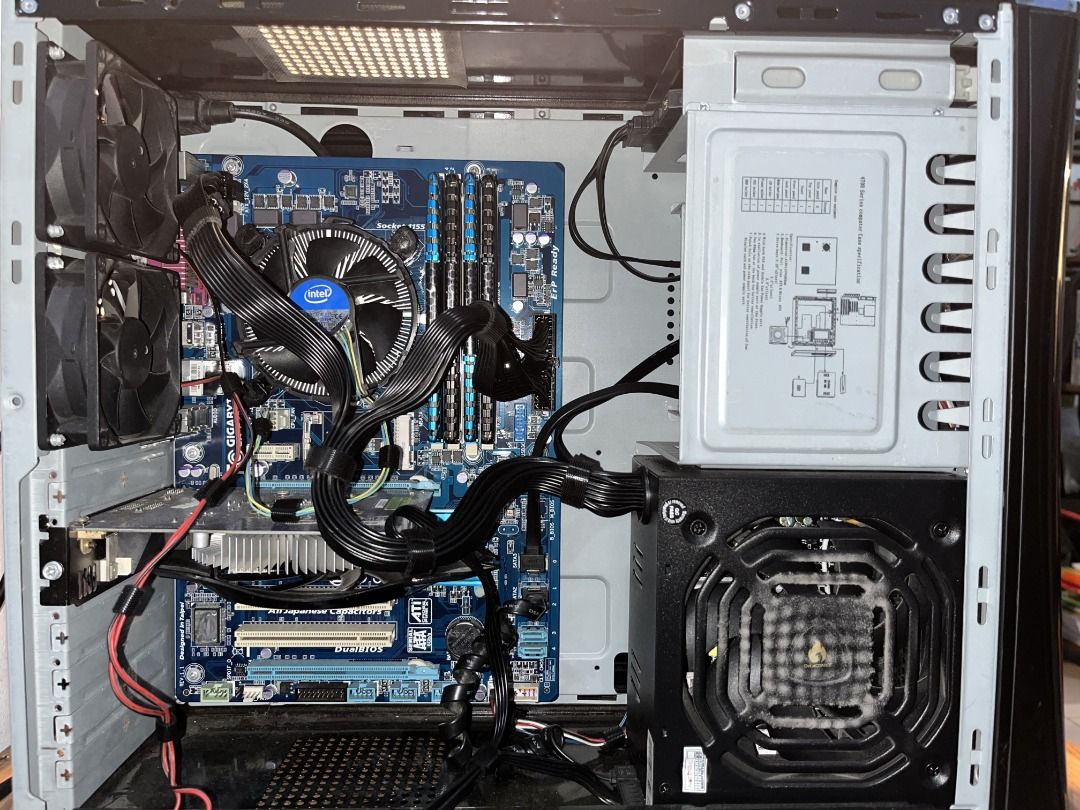 PC Full Set Siap Pakai + Aksesoris Peripherals Lengkap, Elektronik ...