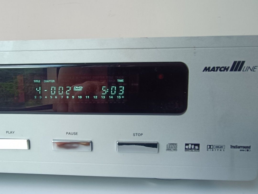 法國製造Philips DVD 960 Match III Line DVD/Video CD/CD Player, 家庭電器, 電視 ...