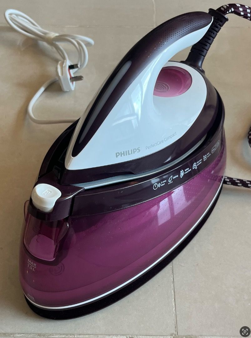 Philips 'PerfectCare' Compact Steam Iron, 家庭電器, 熨斗及掛熨機 - Carousell