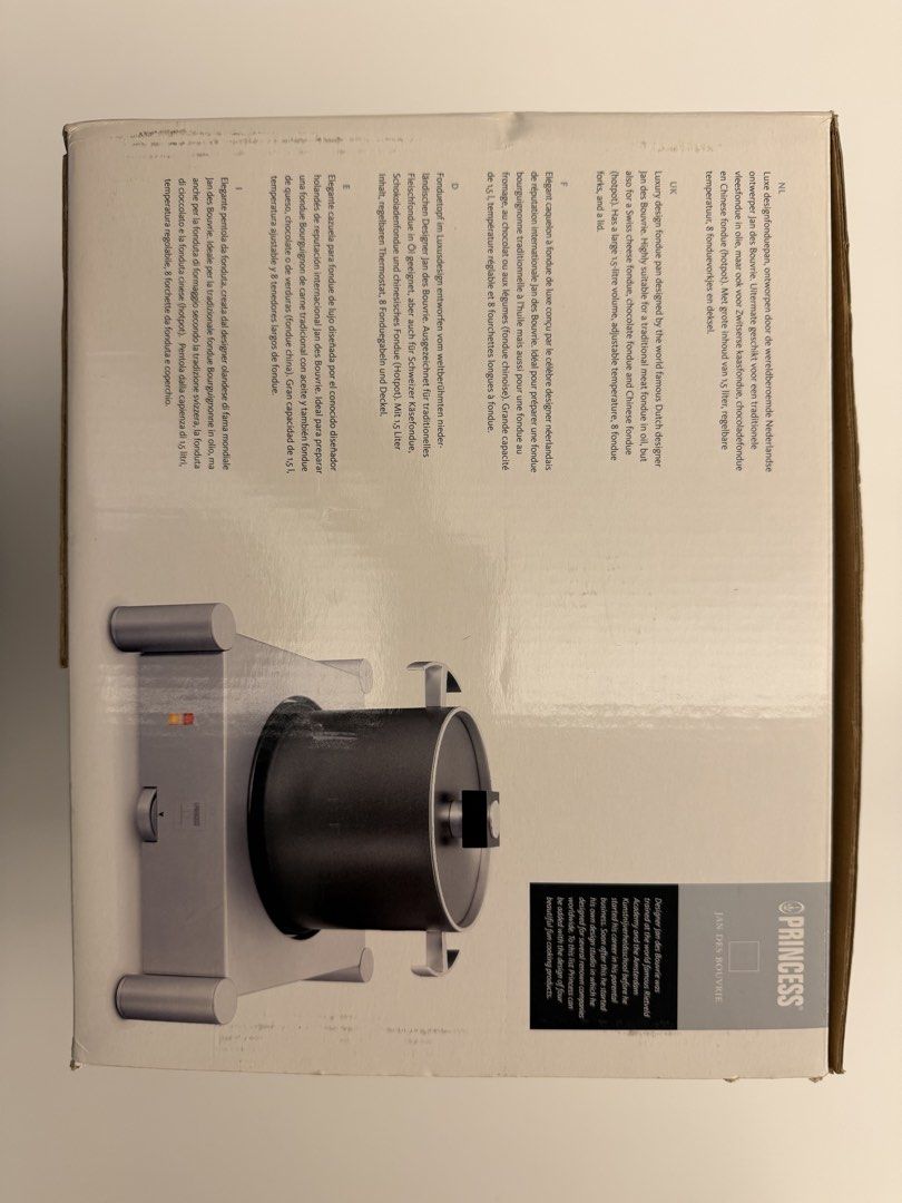 NEW Princess Let's Cook Fondue Set by Jan des Bouvrie, 家庭電器, 廚房電器, 燒烤爐及 ...
