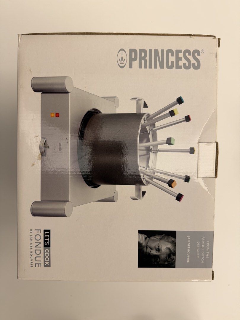 NEW Princess Let's Cook Fondue Set by Jan des Bouvrie, 家庭電器, 廚房電器, 燒烤爐及 ...