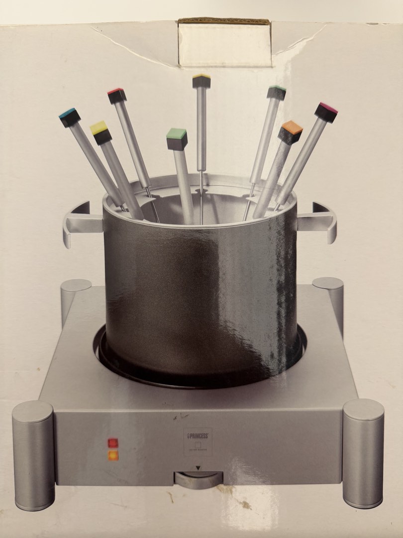 NEW Princess Let's Cook Fondue Set by Jan des Bouvrie, 家庭電器, 廚房電器, 燒烤爐及 ...