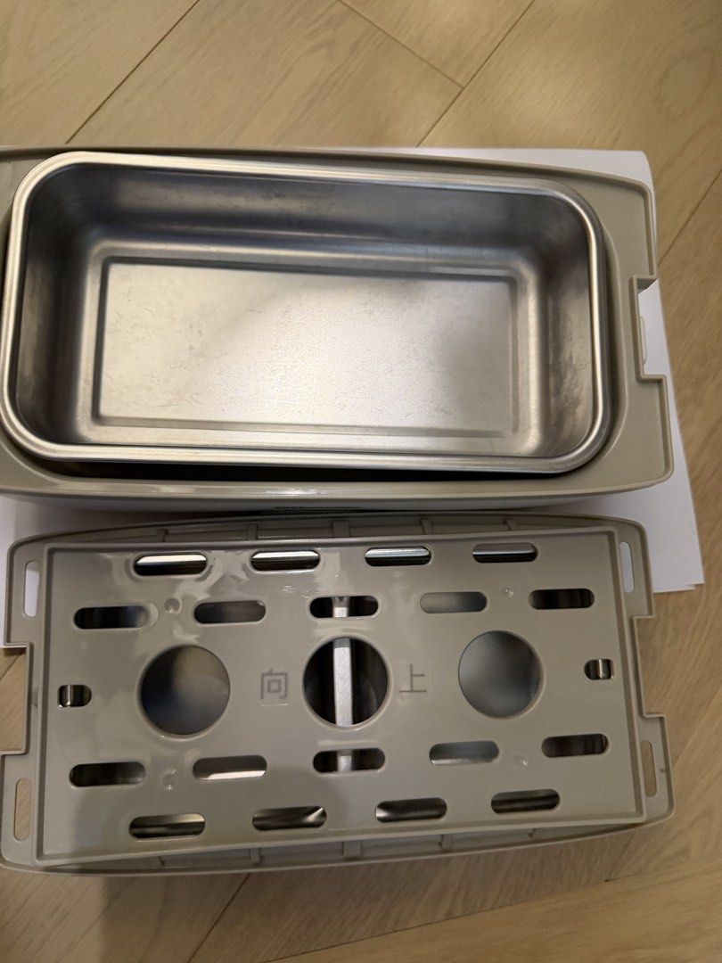 Rasonic 電蒸爐 Electric Lunch Box Steamer Pink White, 家庭電器, 廚房電器, 其他廚具 ...