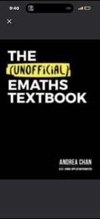 The Unofficial Emaths Textbook by Andrea Chan (Updated Syllabus ...