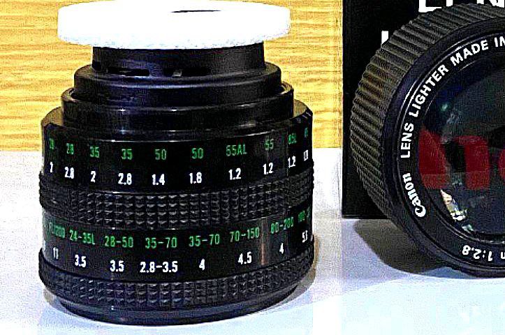 ULTRA RARE! VINTAGE 1970's AUTHENTIC CANON CAMERA LENS FD 135mm 1:2.8 ...
