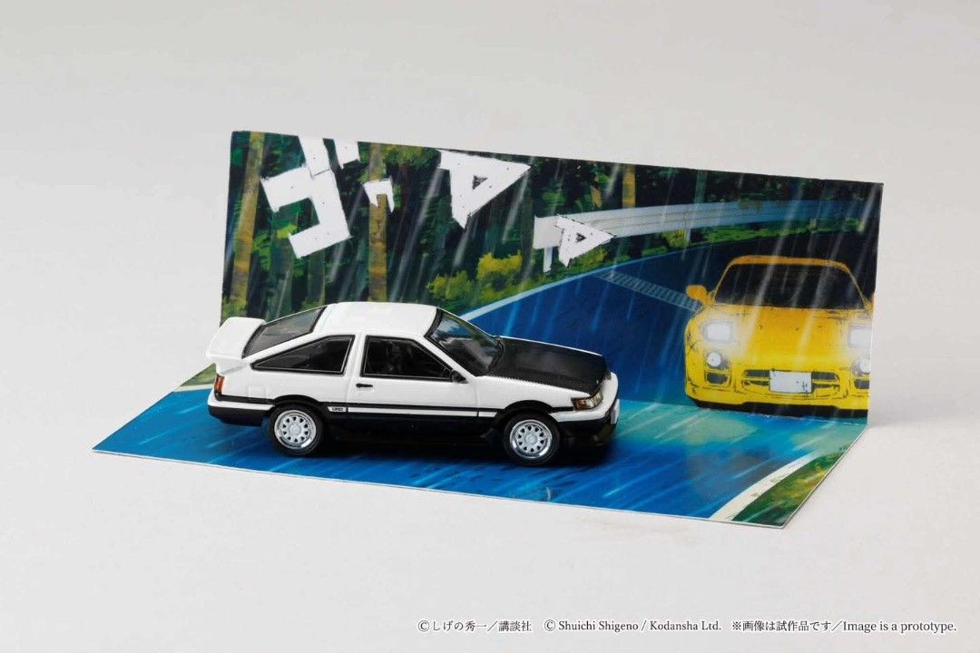 1:64 Hobby Japan Initial D Toyota Corolla AE86 Blister Pack, Hobbies ...