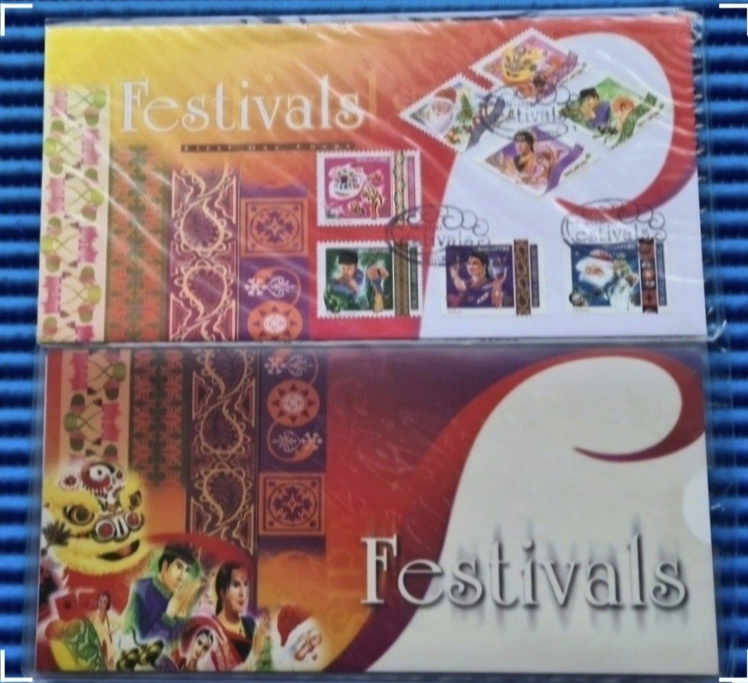 2000 Singapore Festivals Time to Celebrate & Rejoice Special Stamp ...