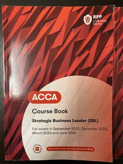 ACCA Strategic Business Leader Exam Practice Kit & Course Book, Hobbies ...