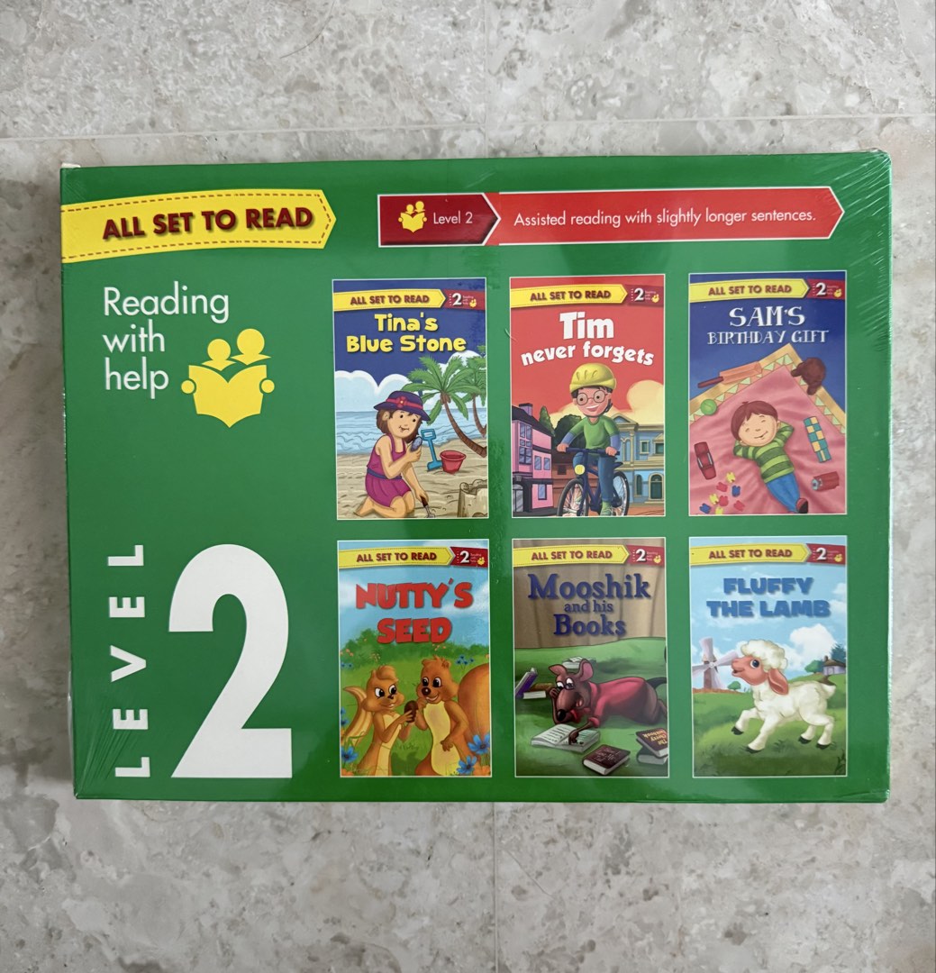 All Set To Read Level 2 Assisted Reading Books, Hobbies & Toys, Books ...