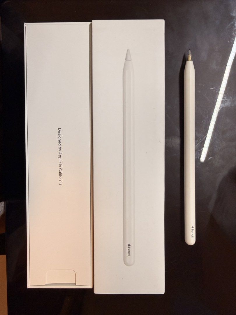 Apple Pencil (2nd Generation) with Box, 手提電話, 平板電腦, 平板電腦 - iPad - Carousell
