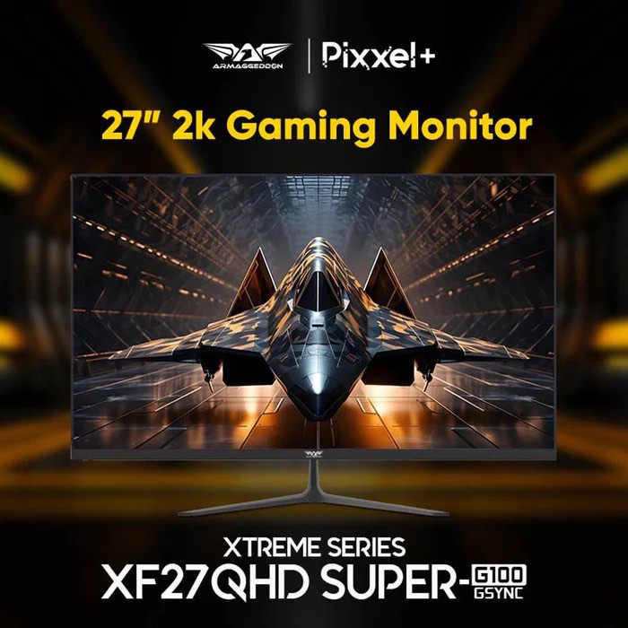 Armaggeddon 27" 2K IPS 100Hz Gaming Monitor XF27QHD SUPER G100 ...