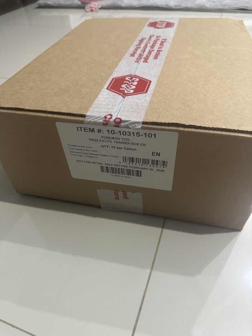 Ascended Heroes Elite Trainer Box ETB ME2.5 Sealed Case Pokemon ...