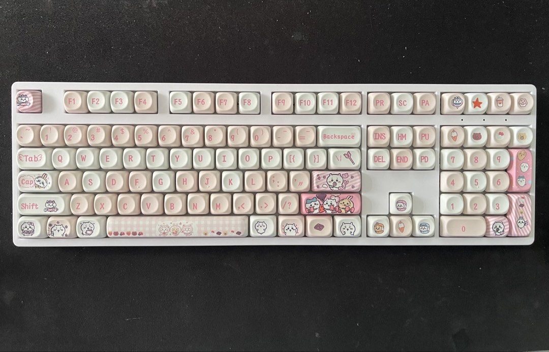 Chiikawa RGB Wireless Custom Gaming Mechanical Keyboard | 100% Layout ...