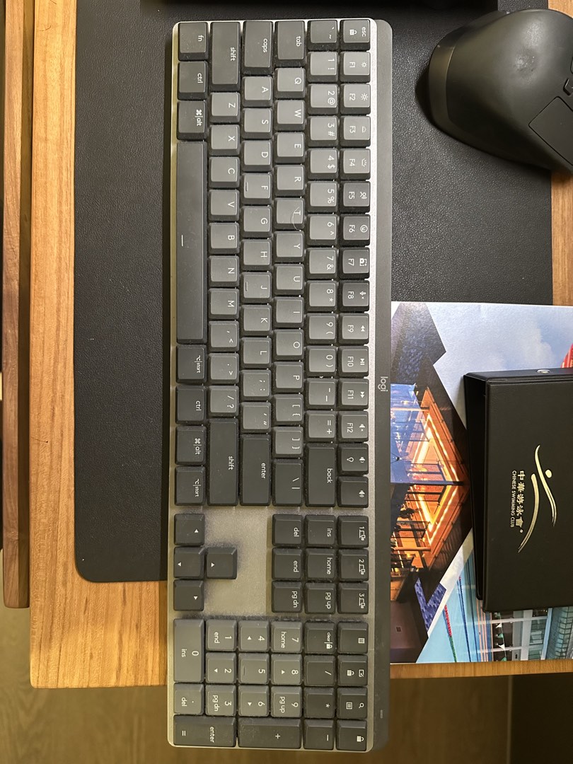 Logitech MX mechanical wireless illuminated keyboard [Tactile ...