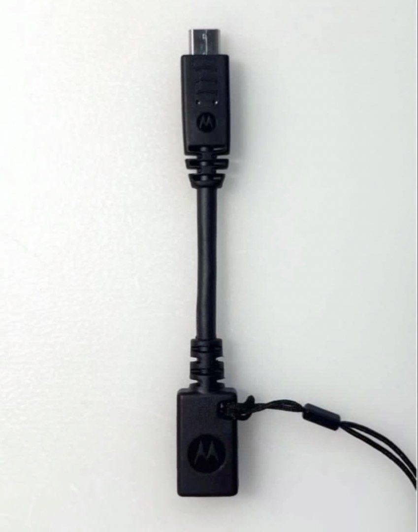Motorola Micro USB Adapter Cable (new), Computers & Tech, Parts ...