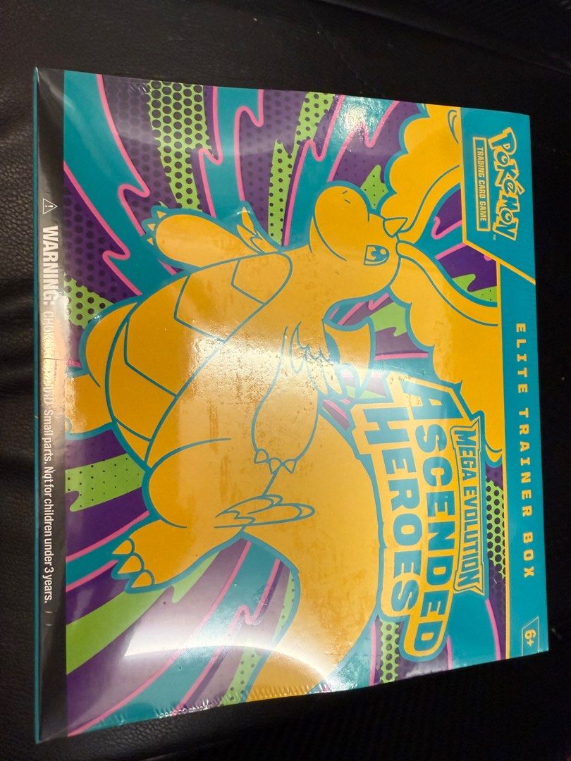 Pokemon TCG Mega Evolution Ascended Heroes Elite Trainer Box (Ascended ...