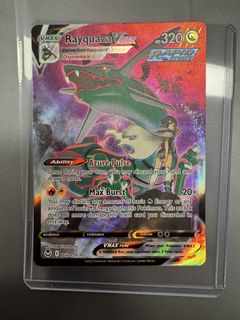 2022 Pokemon Sword & Shield Silver Tempest Rayquaza VMAX #TG29, Hobbies ...